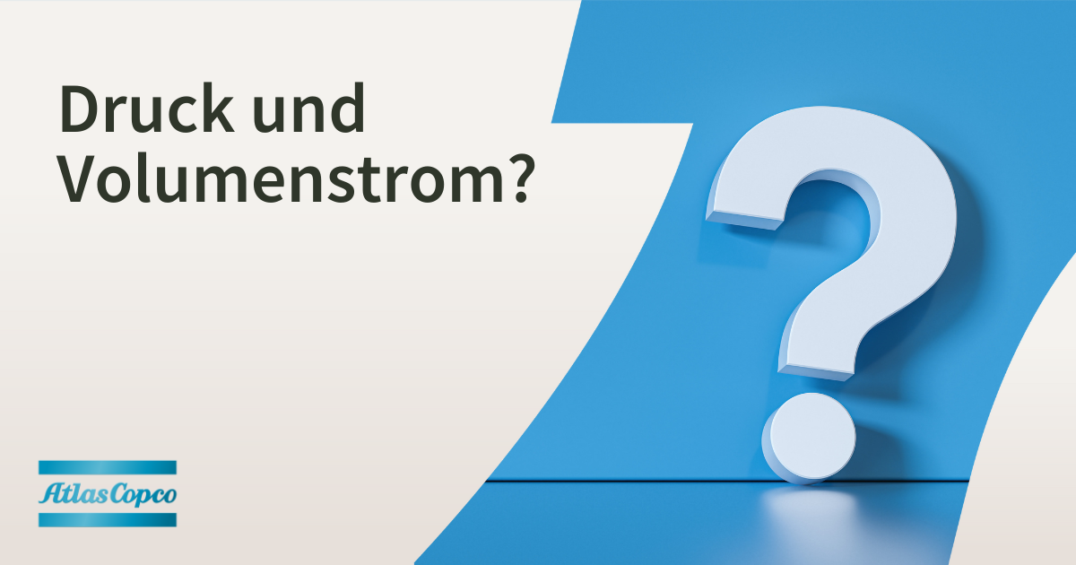 Volumenstrom berechnen, Druck besser verstehen