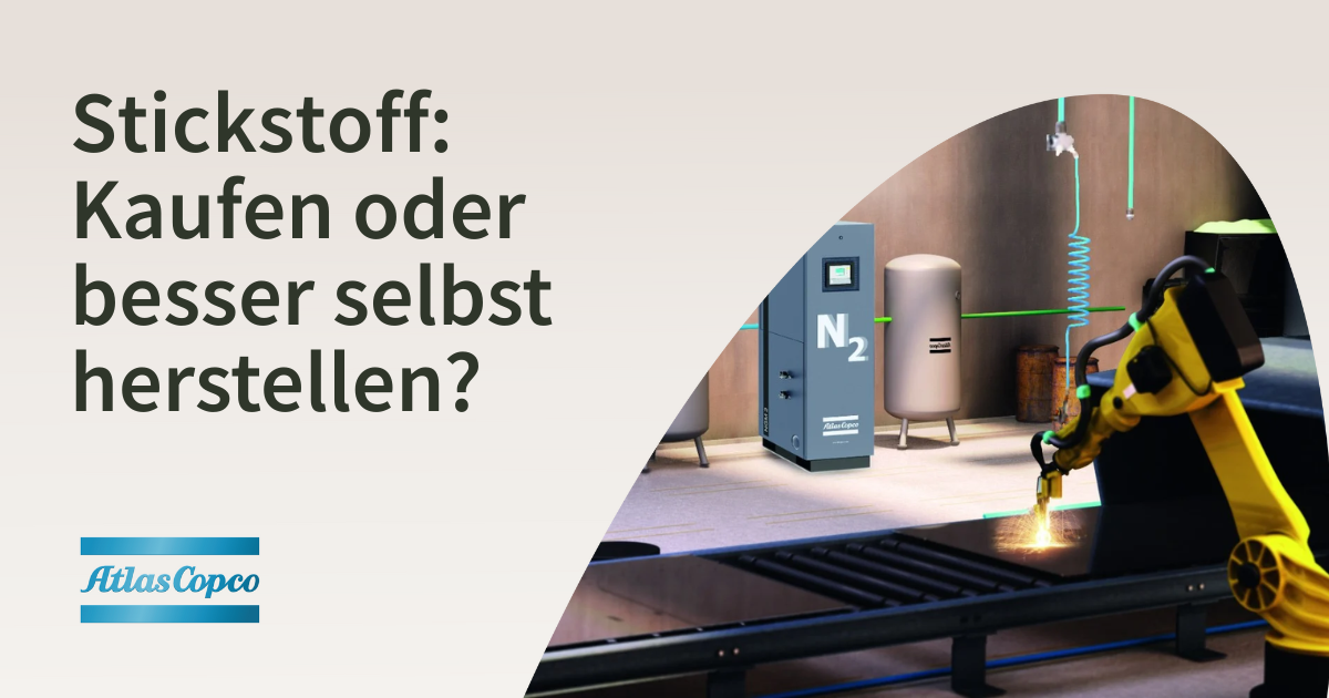 Stickstoff kaufen oder besser selbst herstellen?