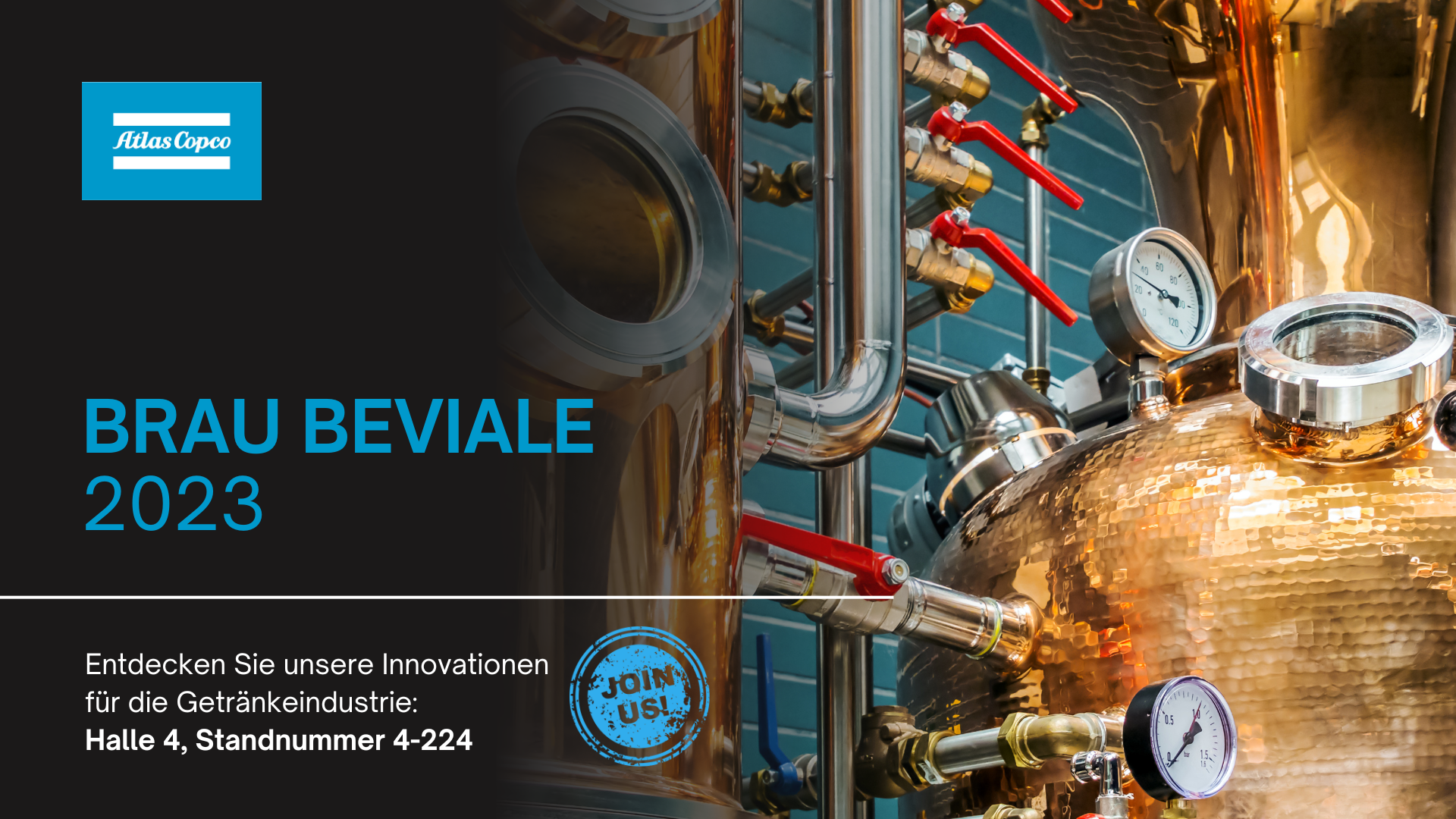 Braubeviale 2023: Atlas Copco präsentiert Innovationen für die Getränkeindustrie auf der ...